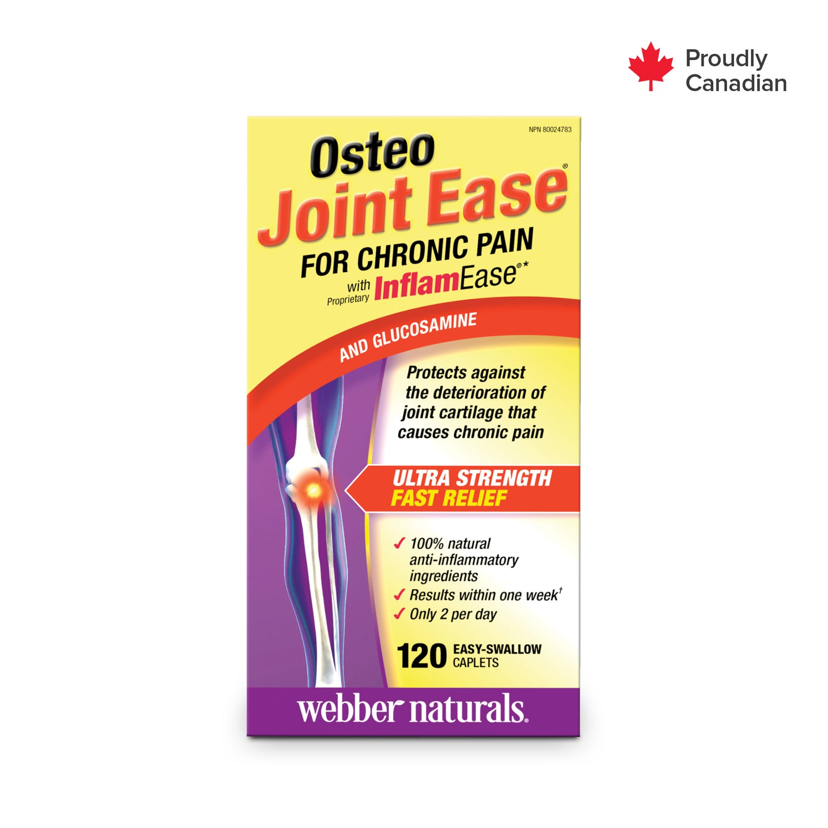 Osteo Joint Ease® InflamEase & Glucosamine | Webber Naturals