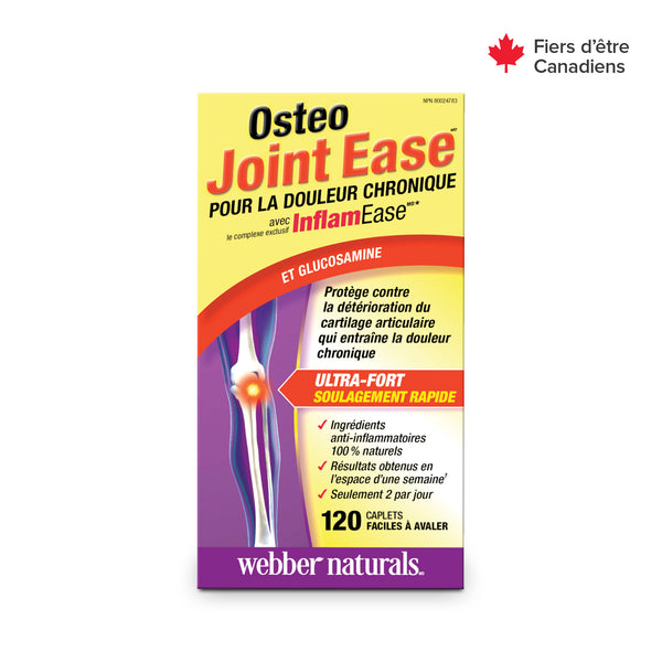 Osteo Joint Ease® InflamEase & Glucosamine | Webber Naturals