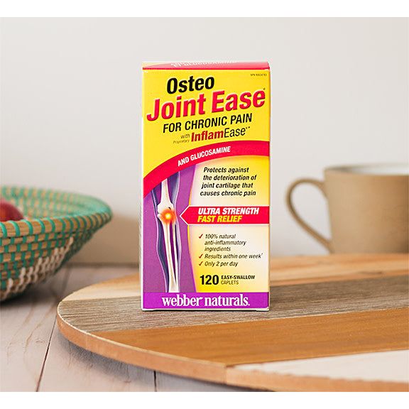 Osteo Joint Ease® InflamEase & Glucosamine | Webber Naturals